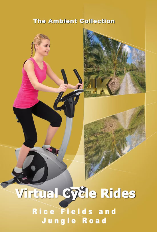 Virtual Cycle Rides - Rice Fields and Jungle Road – World Nature Video
