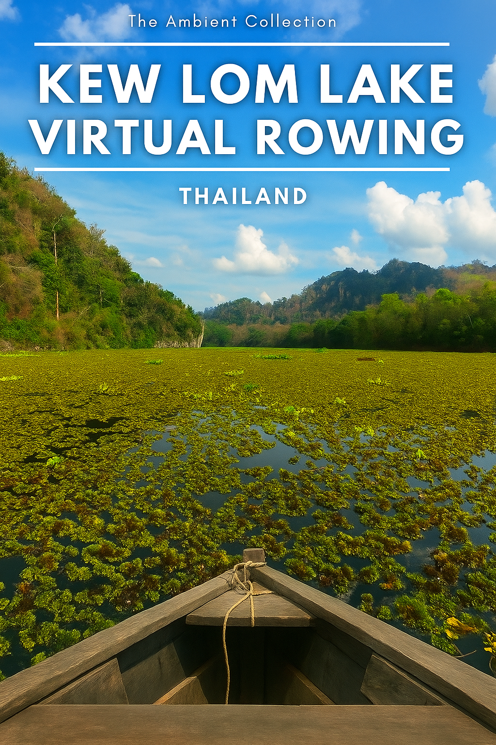 Virtual Rowing - Kew Lom Lake - Thailand – World Nature Video