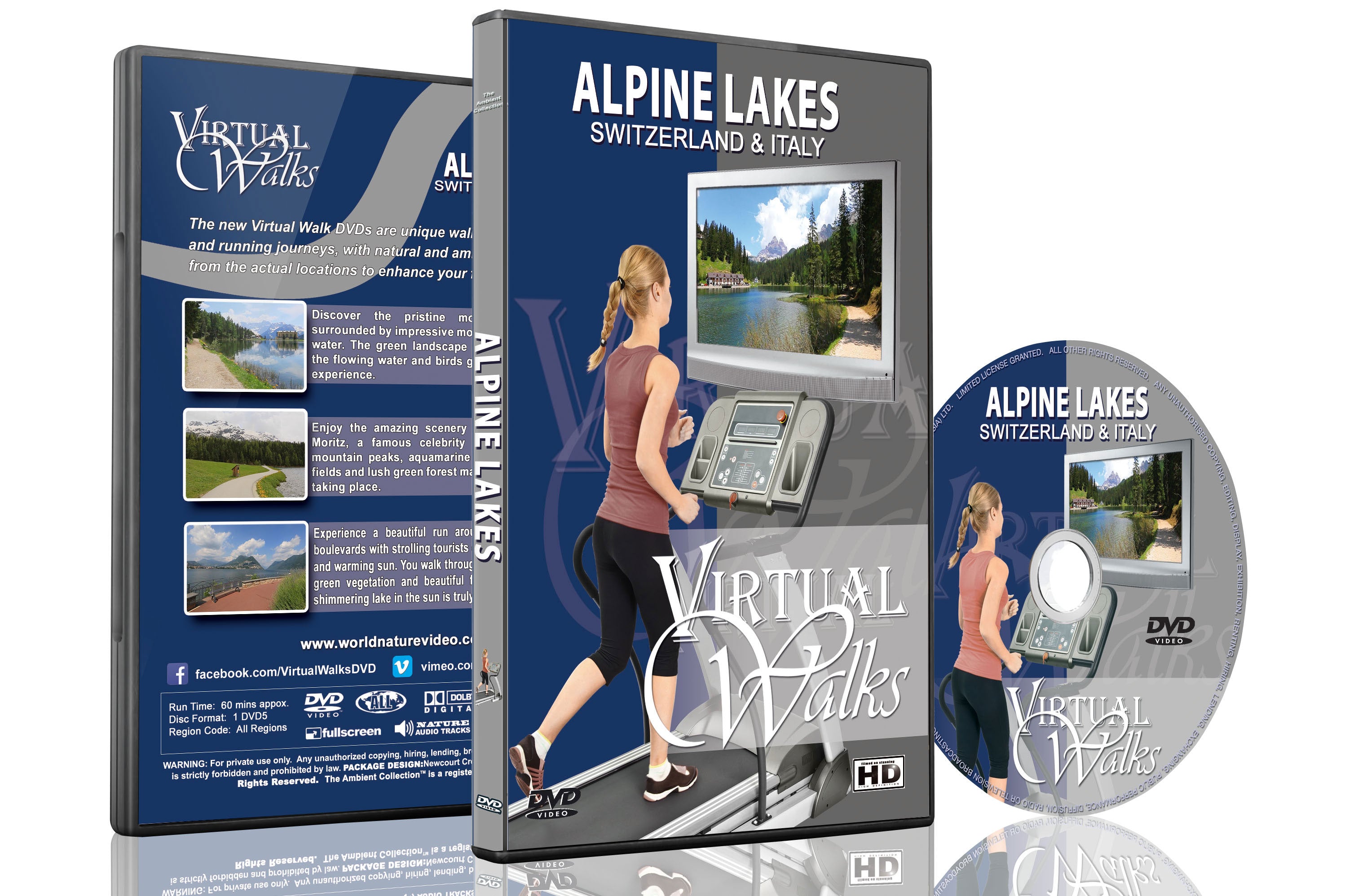 Virtual Walks - Alpine Lakes – World Nature Video